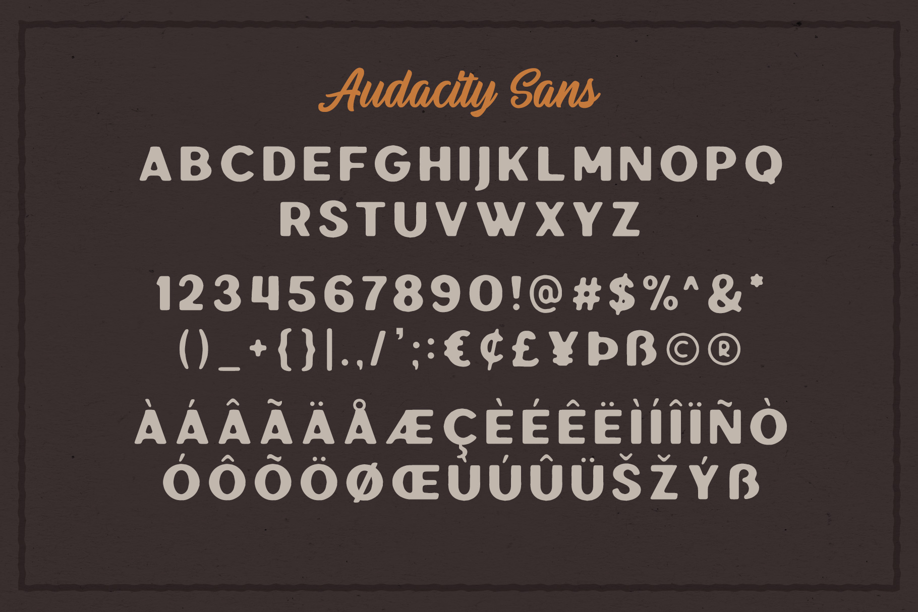 Audacity - Font Duo, Fonts | GraphicRiver